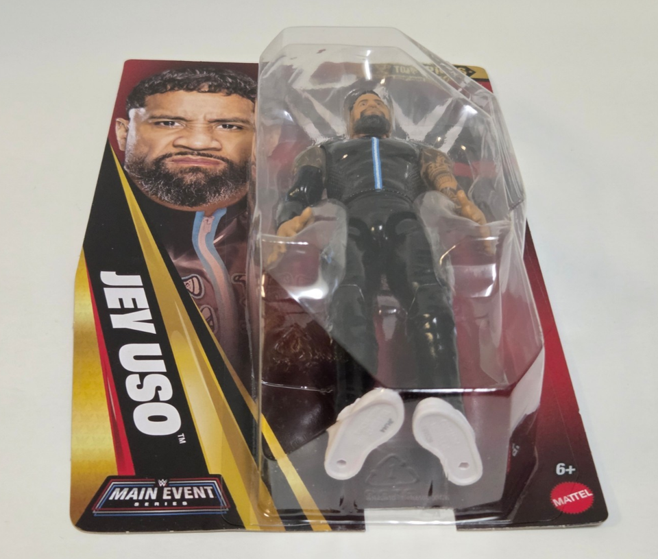 JEY USO - WWE WWF Mattel Main Event Top Picks 2026 Wave 1 Figure NEW ...