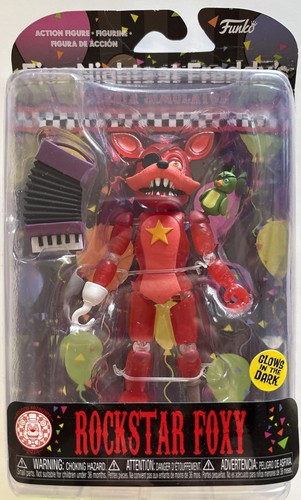 Five Nights At Freddy’s Rockstar Foxy Rock Star Action Figure Pizzeria ...