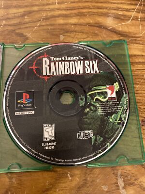 Tom Clancy's Rainbow Six 6 Sony PlayStation 1 PS1 Disc Only Tested ...