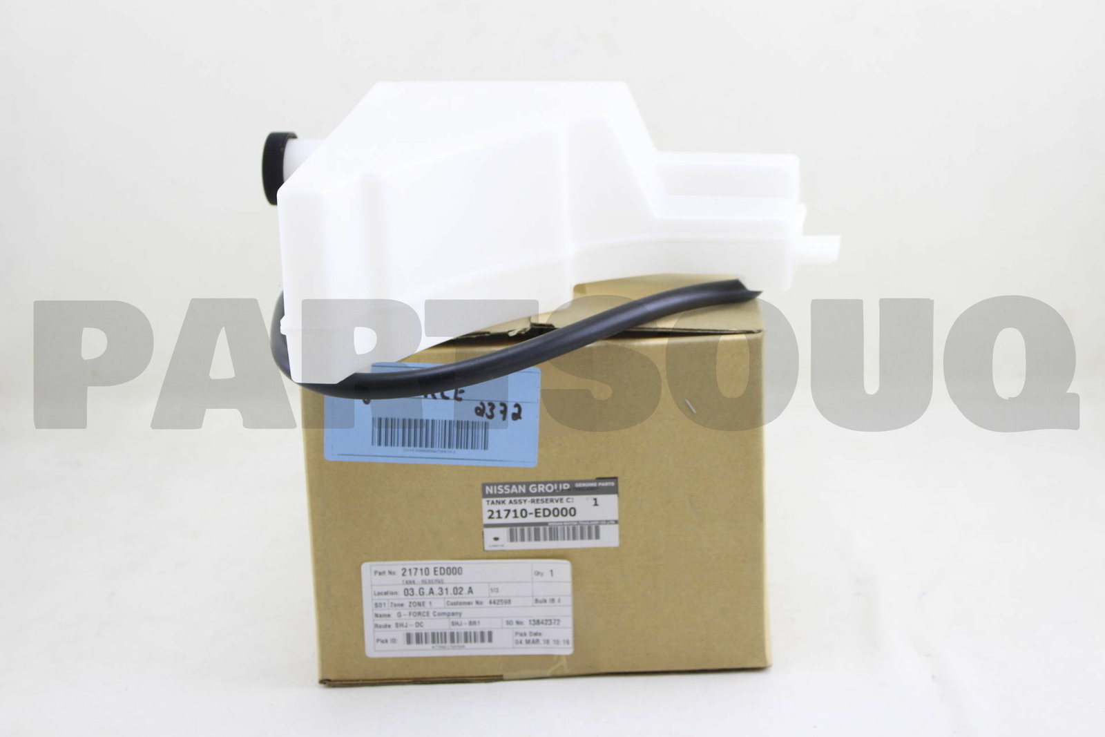 21710ED000 Genuine Nissan TANK ASSY-RADIATOR RESERVOIR 21710-ED000 | eBay