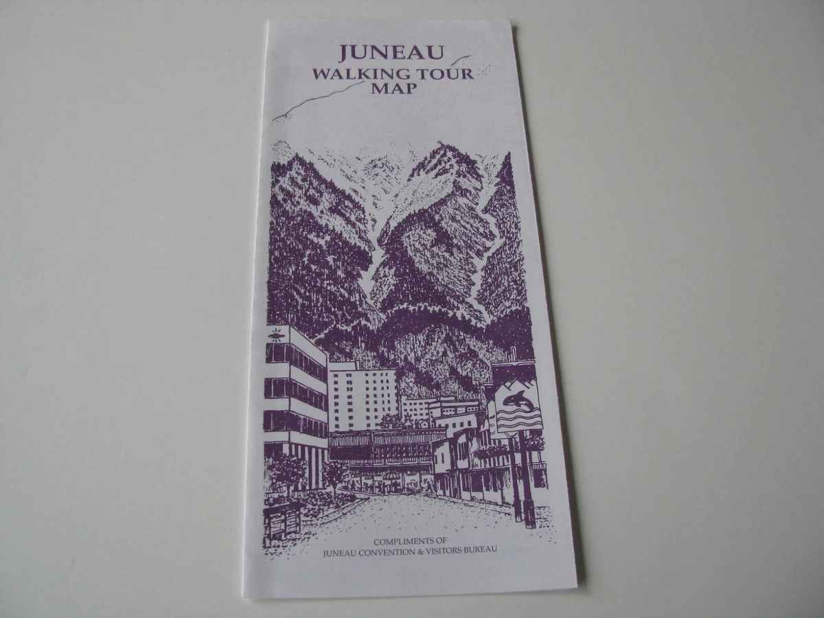Walking Map Of Juneau Alaska