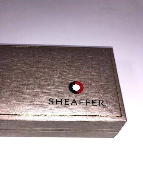 Sheaffer Black Legacy Hert Ballpoint Pen White Dot Case Champagne Color ...