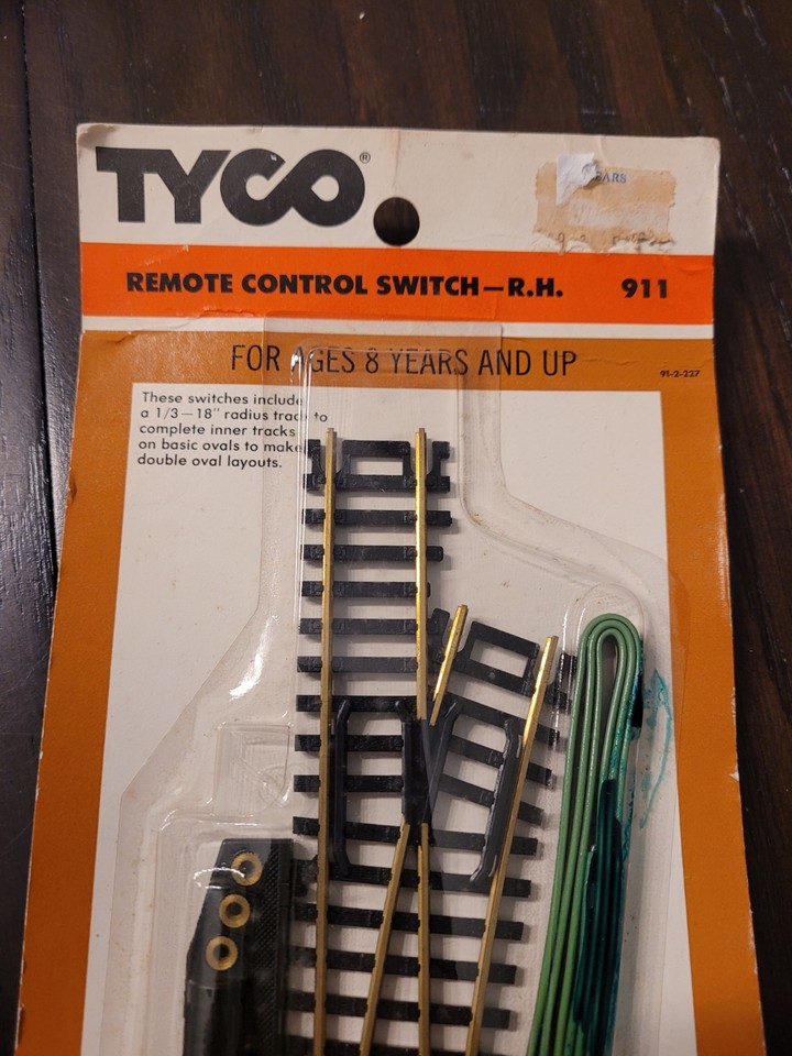 TYCO Remote Control Switch R.H. 911 Vintage New Old Stock Genuine See ...