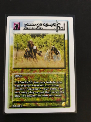 Graham Ashe TEACHER OF MANY Highlander 2nd Edition 2E CCG TCG Legacy | eBay