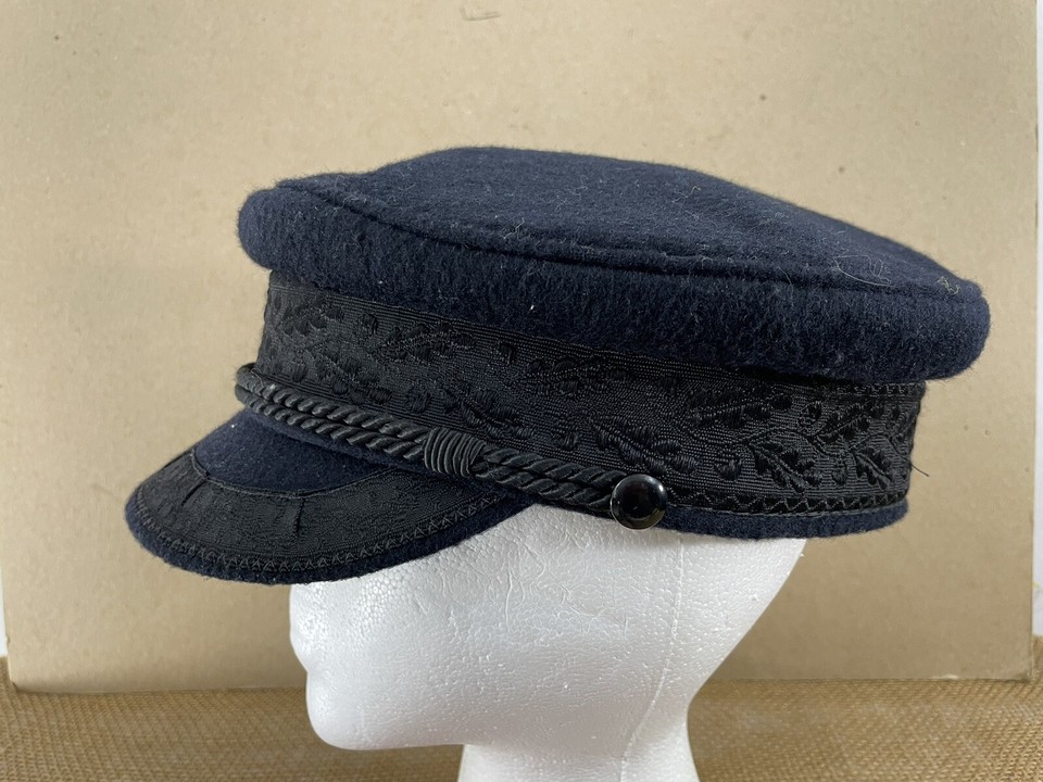 Prinz Henrich Prince Henry Mens L/XL Dark Blue German Imperial Navy Hat ...