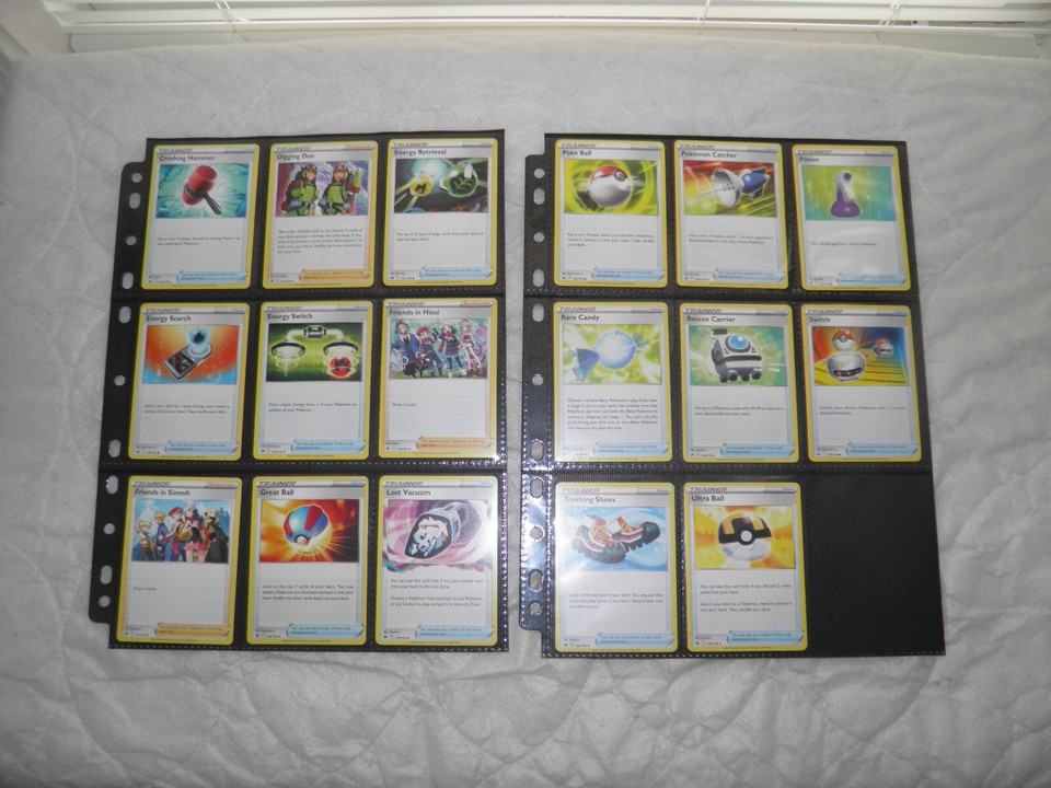 Pokemon Crown Zenith MASTER SET STARTER ALL Common & Uncommon 71 Cards ...