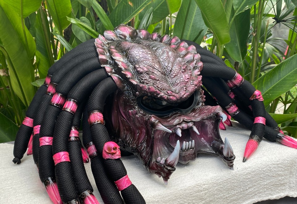 Predator Custom Helmet Berseker Alien Custom Motorcycle Helmet Skull ...