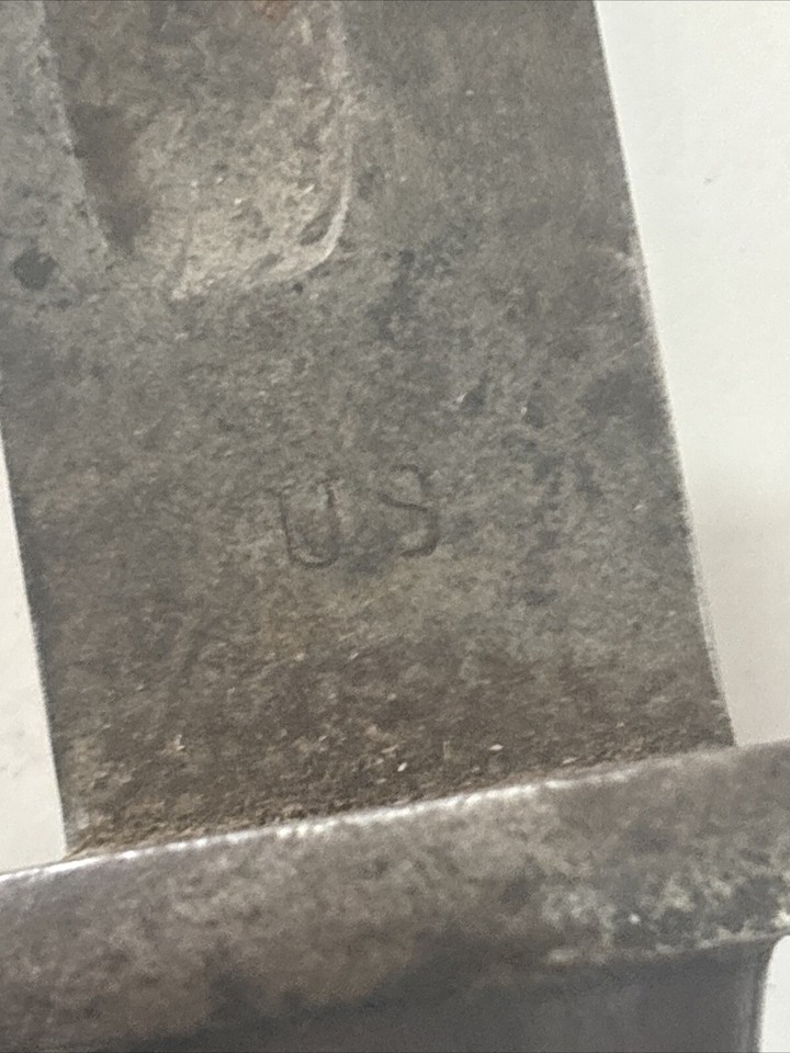 1896 US Model Krag Bayonet Spanish American War With Tent-Peg-Hammer ...