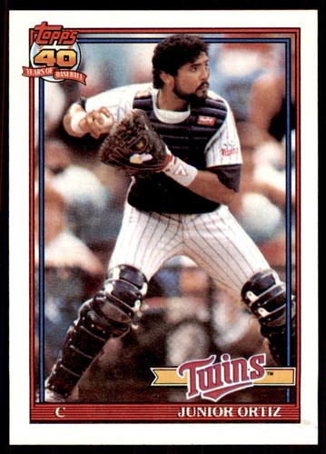 1991 Topps Junior Ortiz 101 Baseball Cards #72 | eBay