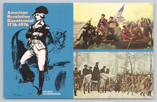 Postcard George Washington Crossing & Visit to Valley Forge American ...