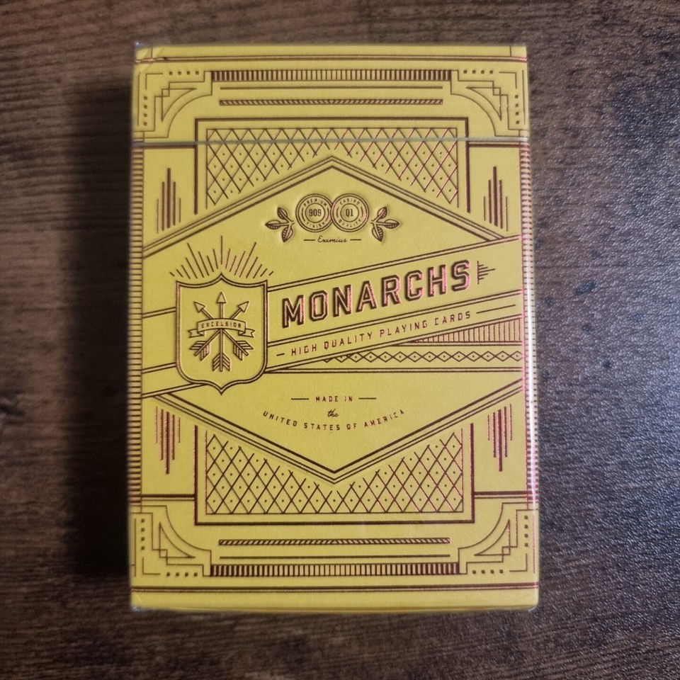 Monarchs Playing Cards New & Sealed Theory11 USPCC Monarch Deck Theory 11 Rare | eBay