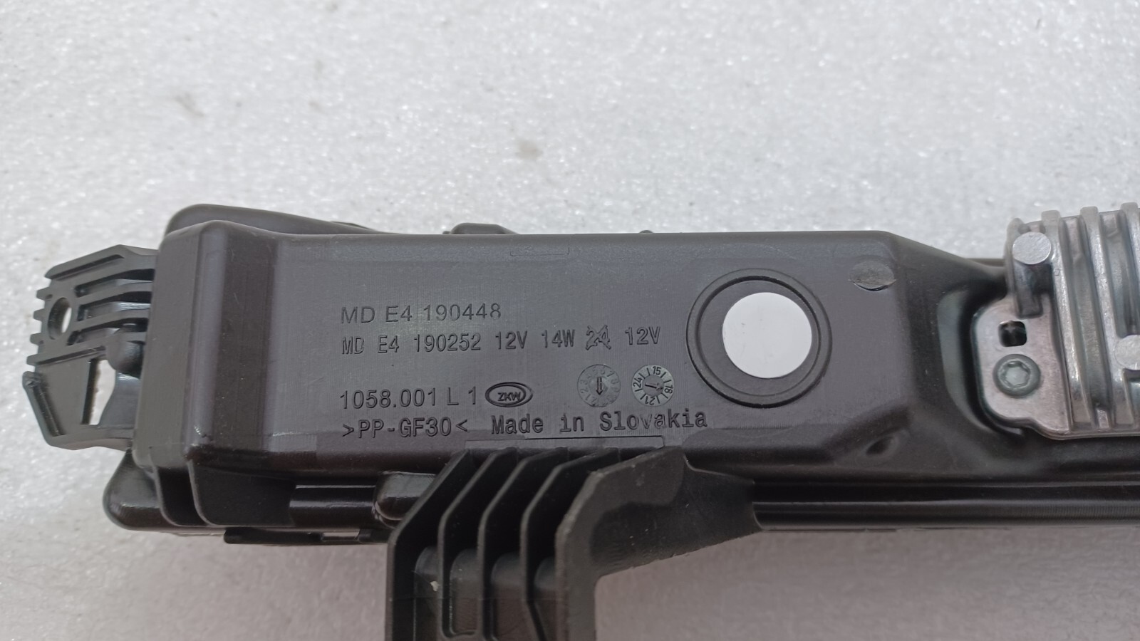 LAND ROVER RANGE ROVER VELAR 2017-2023 BLACK LED LEFT FOG LIGHT 1058001 ...