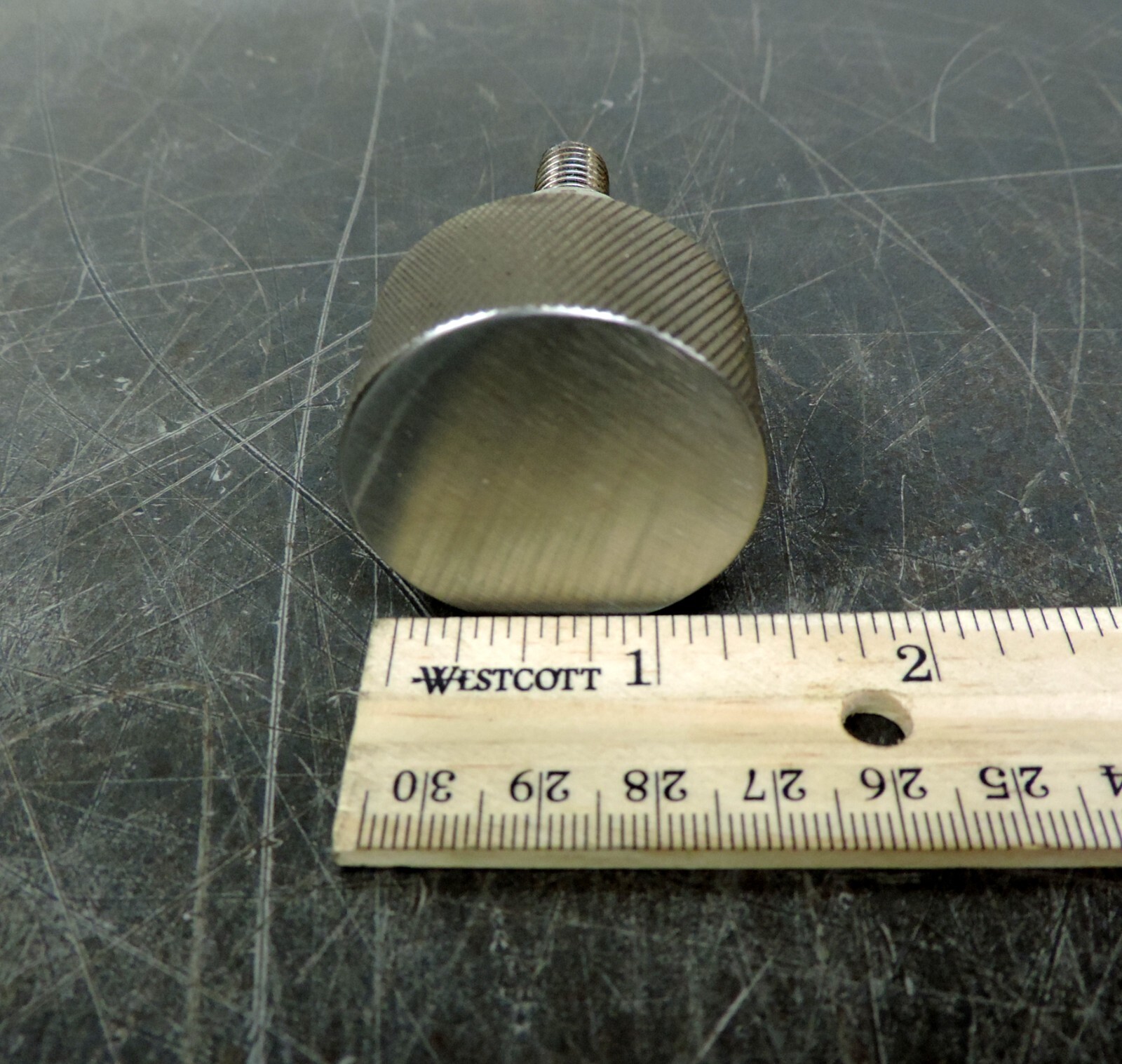 Handle Knob for Rotary Filler Dial Plate Knurled Stainless Steel | eBay