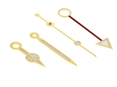 WATCH HANDS FOR GMT MOVEMENT ETA 2836-2 , 2892-2, 2892.A2 , 2893-2 GOLD ...