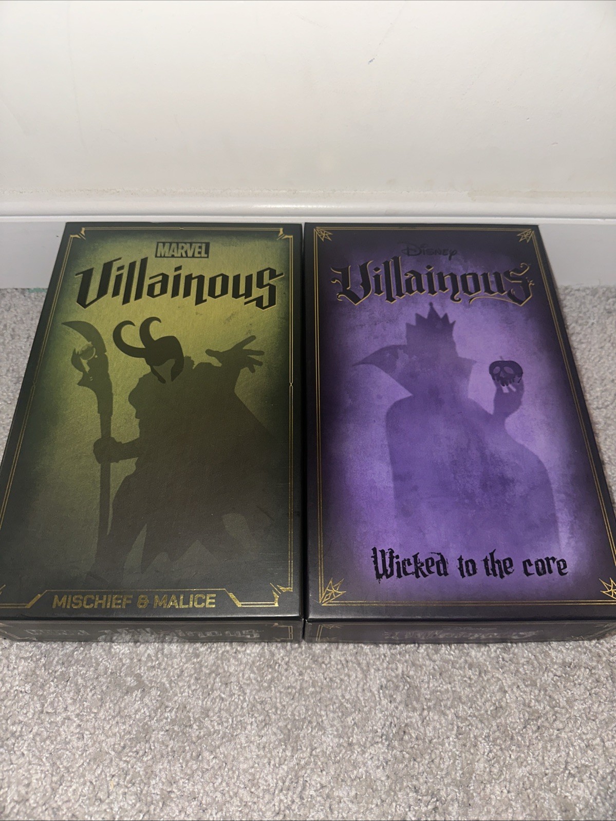 Ravensburger Disney Villainous Board Games. 2 Game Lot Wicked Core ...