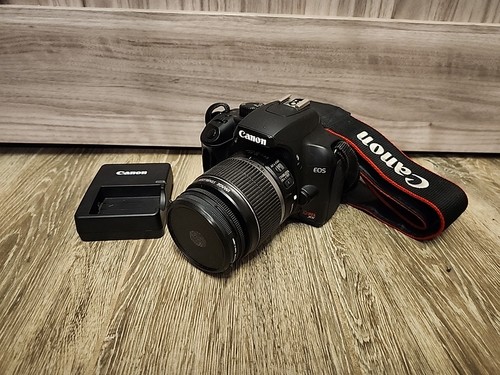 Canon EOS Rebel XS Digital SLR Camera w/ EF-S 18-55mm IS Lens & Charger ...