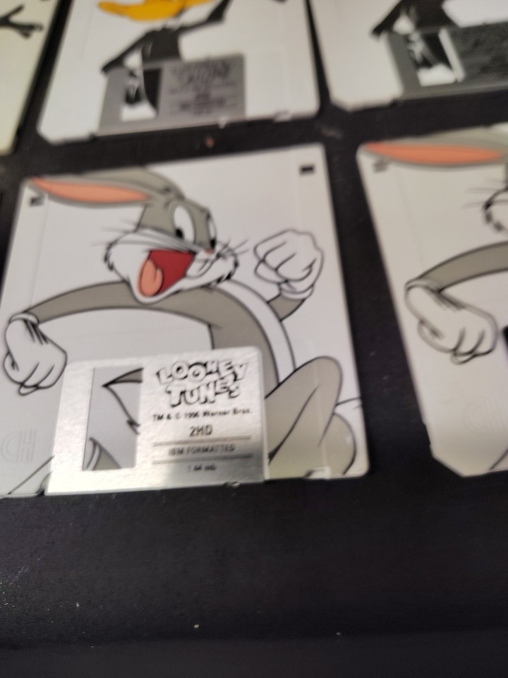 Vintage Looney Tunes Windows 95 Hard Disk Lot Of 24 | eBay