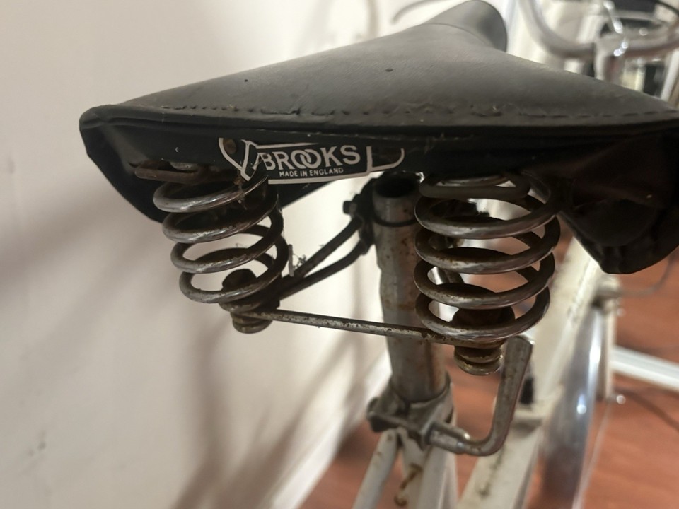 Rare White 1970s Raleigh Folder 3 Speed - Made In England | eBay