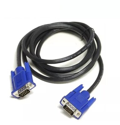 15-PIN SVGA SUPER VGA Epson Projector Male to Male Cable, BLUE CORD, 6 ...
