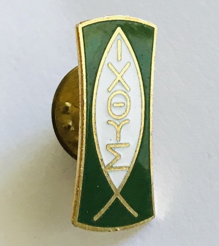 Iota Chi Theta Upsilon Sigma Fish Symbol Fraternity Club Pin Badge Rare ...