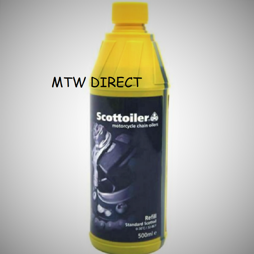 Scott Oiler Traditional Chain Oil Blue 500ML Refil 0-30°C | eBay UK