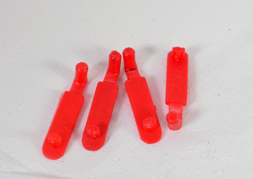 4 Red Duo Tab Reel Film Negative Separator Clips Jobo 1501 2502 Reels ...