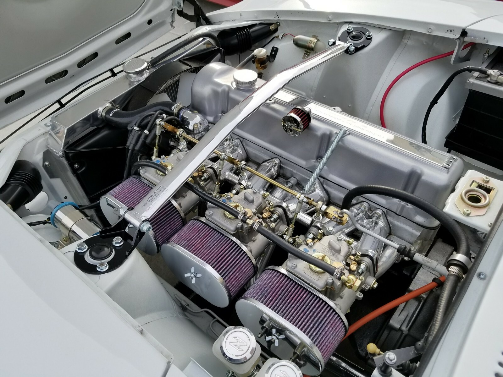 Datsun 510 620 240Z 260Z 280Z WEBER DCOE MIKUNI Chrome Air Filter ...