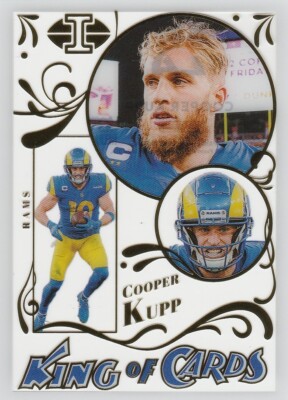 COOPER KUPP 2022 ILLUSIONS KING OF CARDS KC-10 LOS ANGELES RAMS | eBay