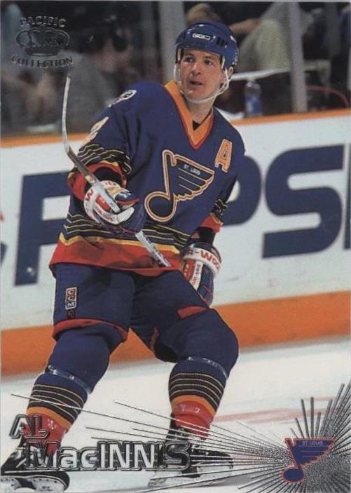1997-98 Pacific Crown Collection - Al MacInnis #202 Silver for sale ...