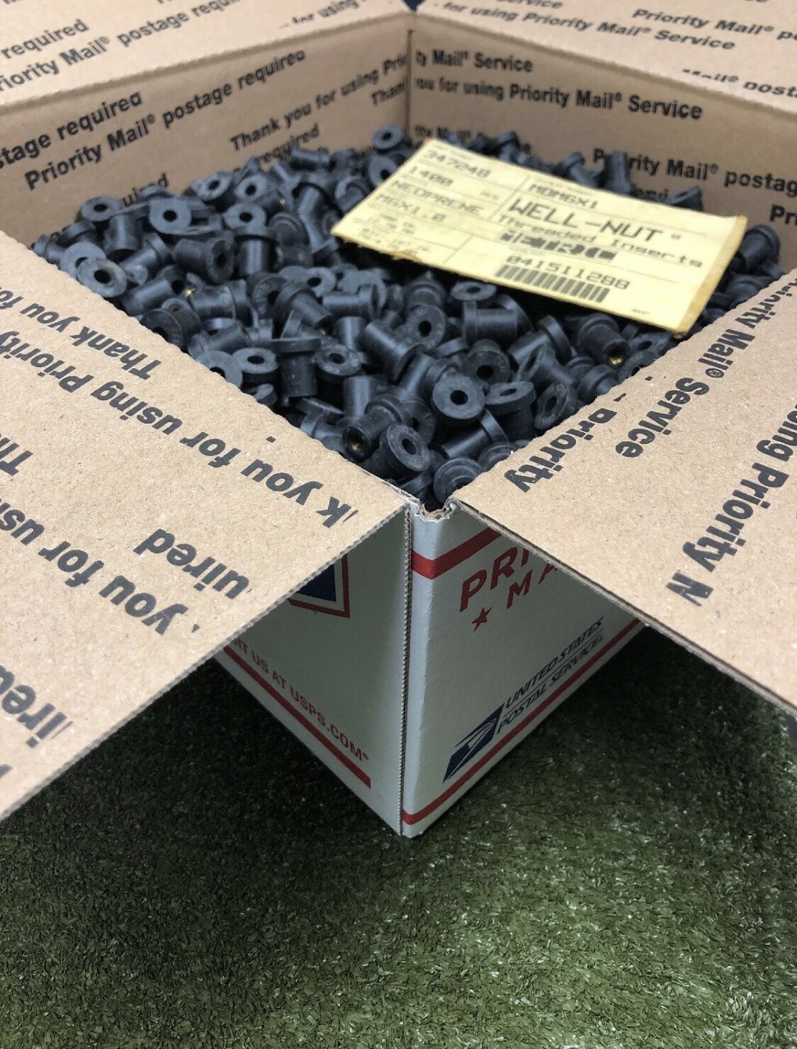 POP Neoprene M6X1.0 Well-Nut Threaded Inserts, MDM6X1, Box Of 1400. | eBay