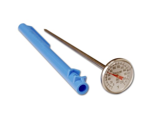 Standard Grade Thermometer (1-Inch Dial),Silver 77784609217| eBay