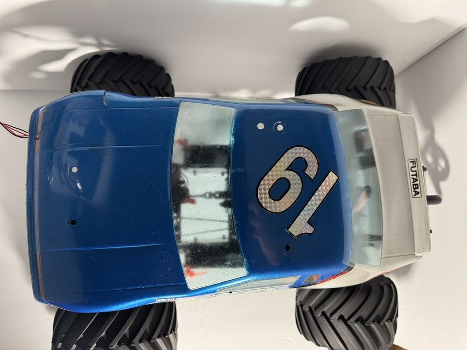 Vintage 1986 1/8 1/10 RC Stock Car Body Kyosho Tamiya And Others 1/8 Rc ...