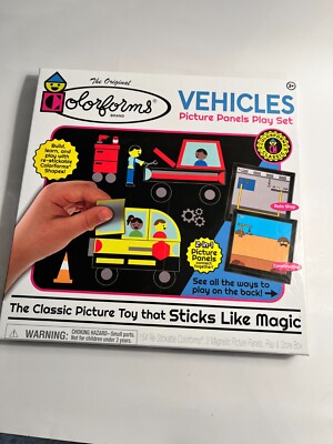 Colorforms Vehicles Picture Panels Play Set 2017- Complete | eBay