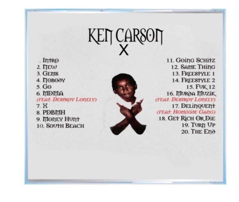 X / XTENDED CD - Ken Carson | eBay