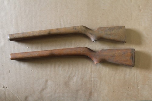 2 PACK BRNO Model #4 Wood Target Stock, 22lr nice #MC4 | eBay