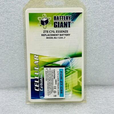 Battery For ZTE F320 C70 C78 C88 Li3708T42P3h553447, BLI-1235-.7 | eBay