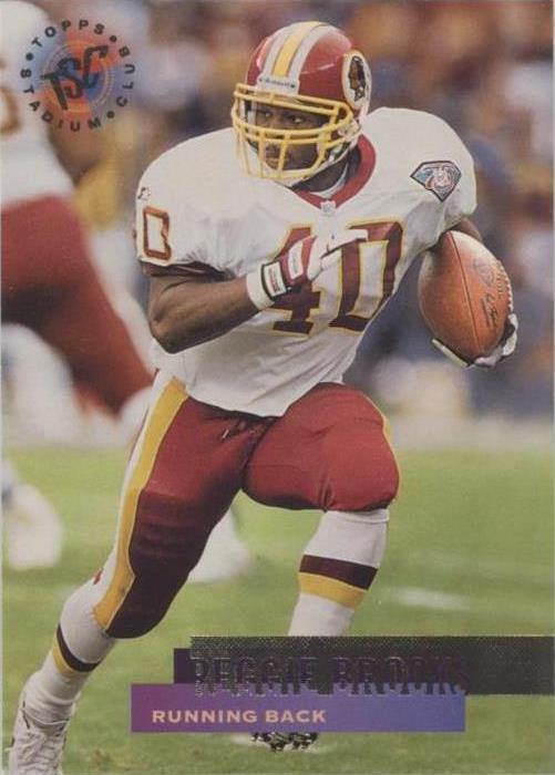 1995 Topps Stadium Club - Reggie Brooks #336 for sale online | eBay
