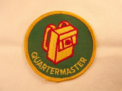 Vintage Boy Scout Quartermaster Patch Scout Patch BSA | eBay