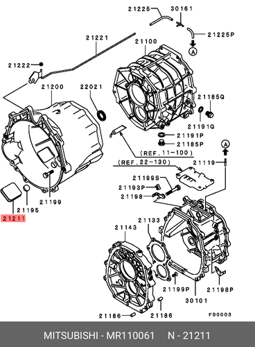 Genuine OE Pad Pedal Rubber MR110061 For Mitsubishi MR11-0061 | eBay.de