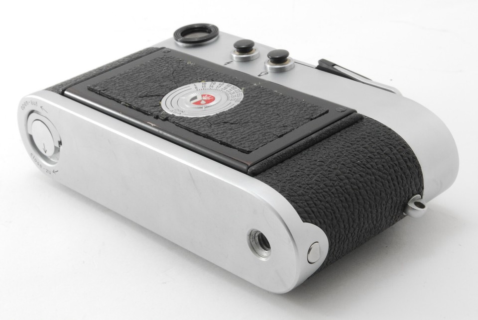 [Exc+5 w/Case] Leica Leitz M4 Silver 35mm Rangefinder Film Camera From ...