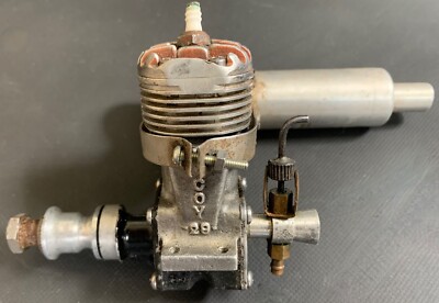 Collectible McCoy .29 model engine w/muffler & engine mount - engine ...