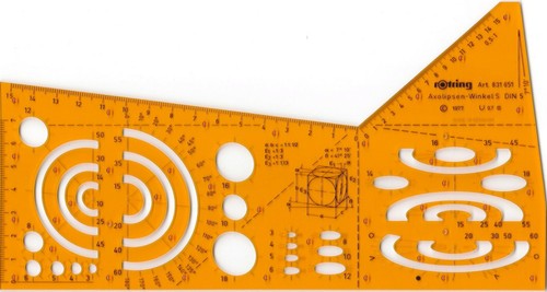 ROTRING ZEICHEN SCHABLONEN ARCHITEKT ELEKTRO SANITÄR MÖBLIERUNG u.v.m ...