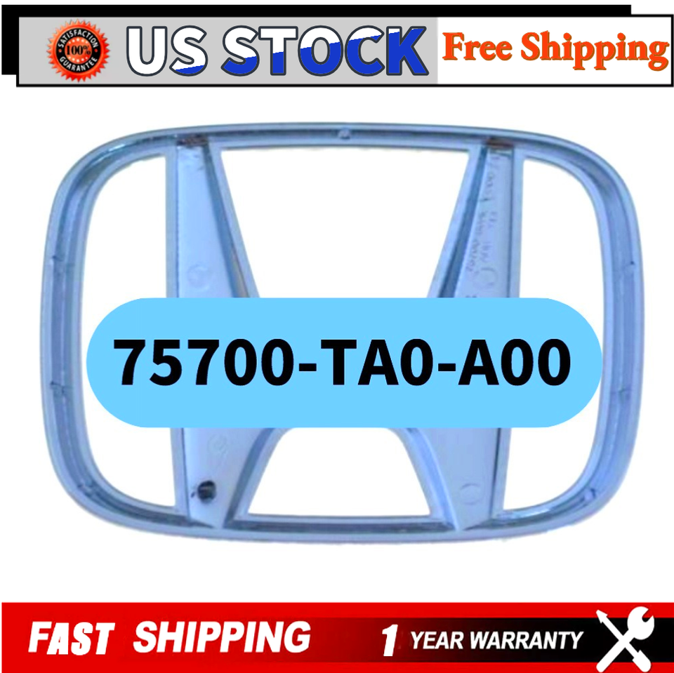 NEW High-Quality Front Emblem 75700-TA0-A00 Fit For Honda Accord 2008 ...