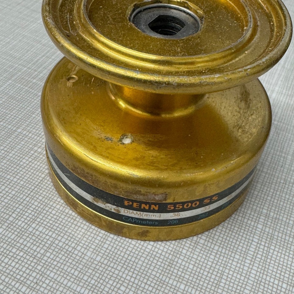 Penn 5500SS Fishing Reel Spare Spool Vintage Made in Philadelphia USA ...