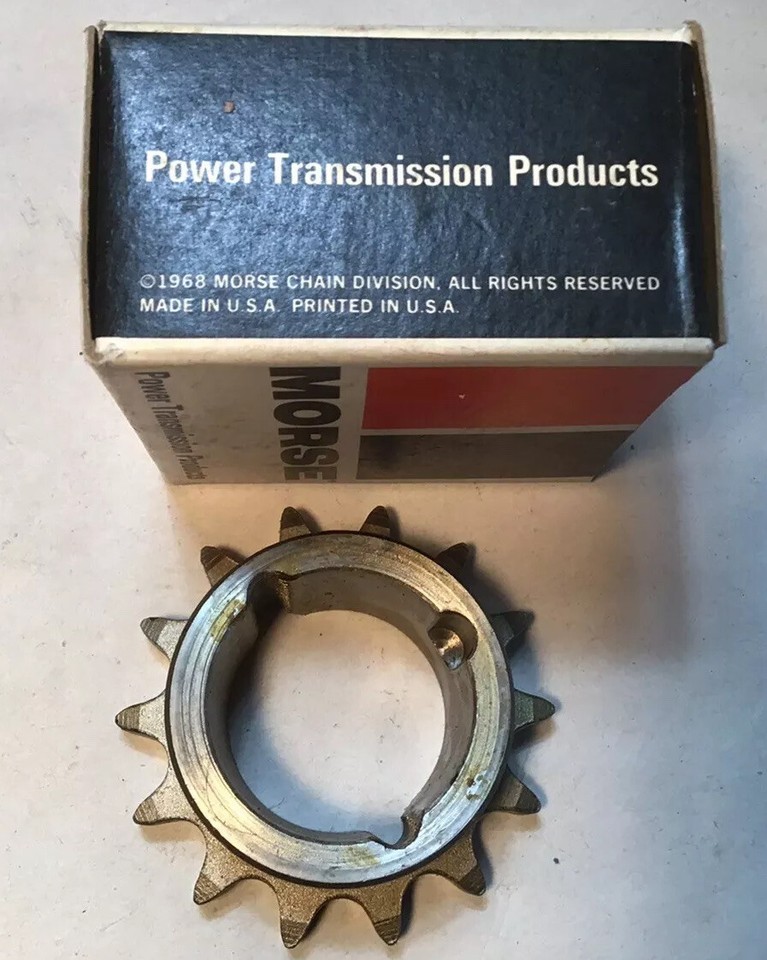 NOS Morse Taper Lock Sprocket (TLB 414) and Bushing (1008) New PT 432 ...