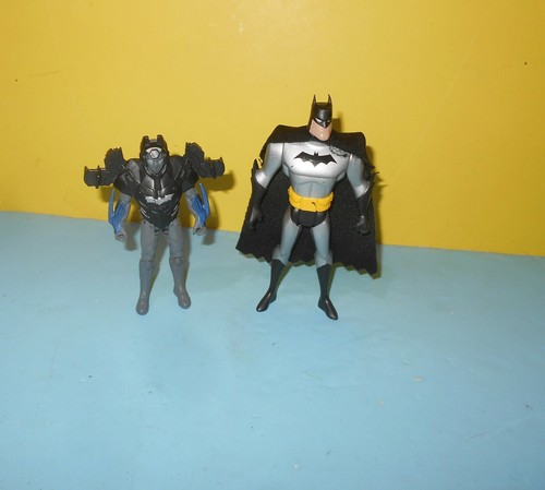 Mattel DC Comics Batman Silver Batman Action Figure J0696 & W7191 Dark ...