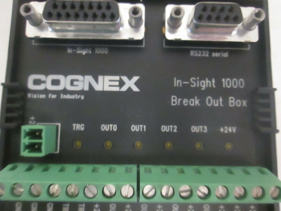 COGNEX, In-Sight 1000 Break Out Box , Used | eBay