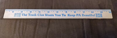 Vintage Pepsi Cola Wooden Ruler The Trash Clan Wants You To Keep Pa ...