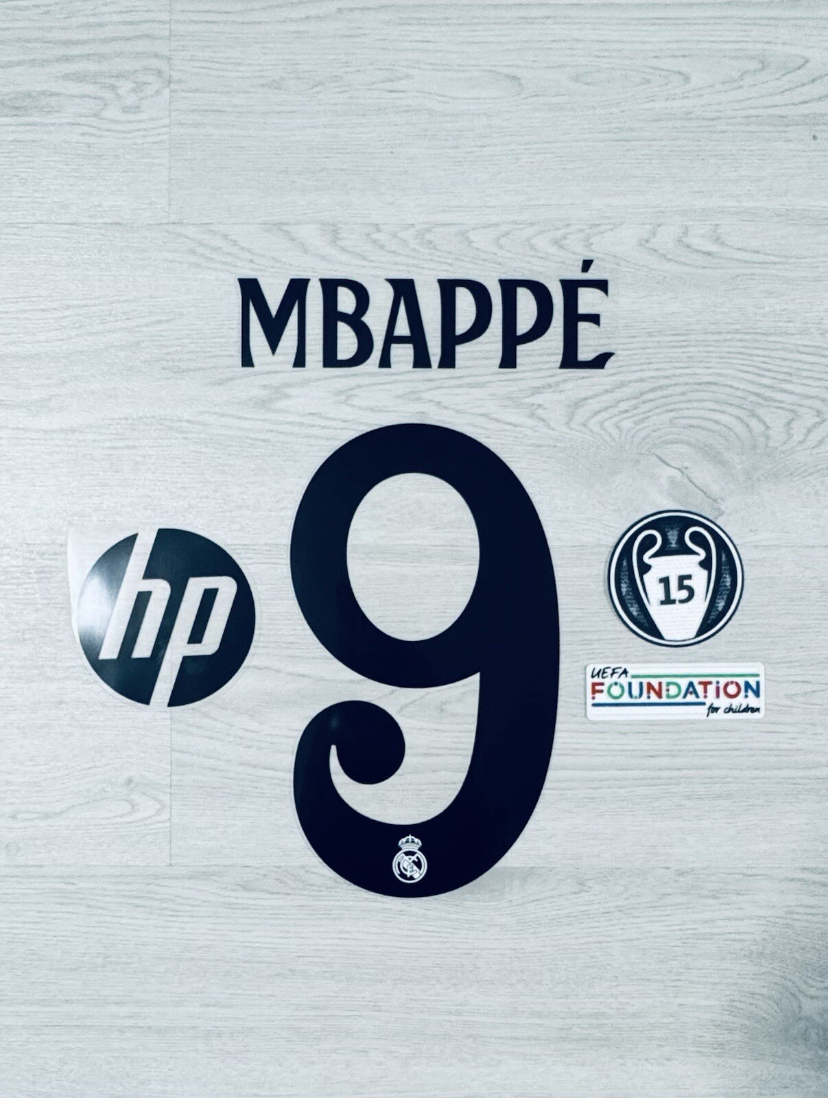 Official Namesets and Full Patch for Real Madrid Home 24/25 Mbappe’9 ...