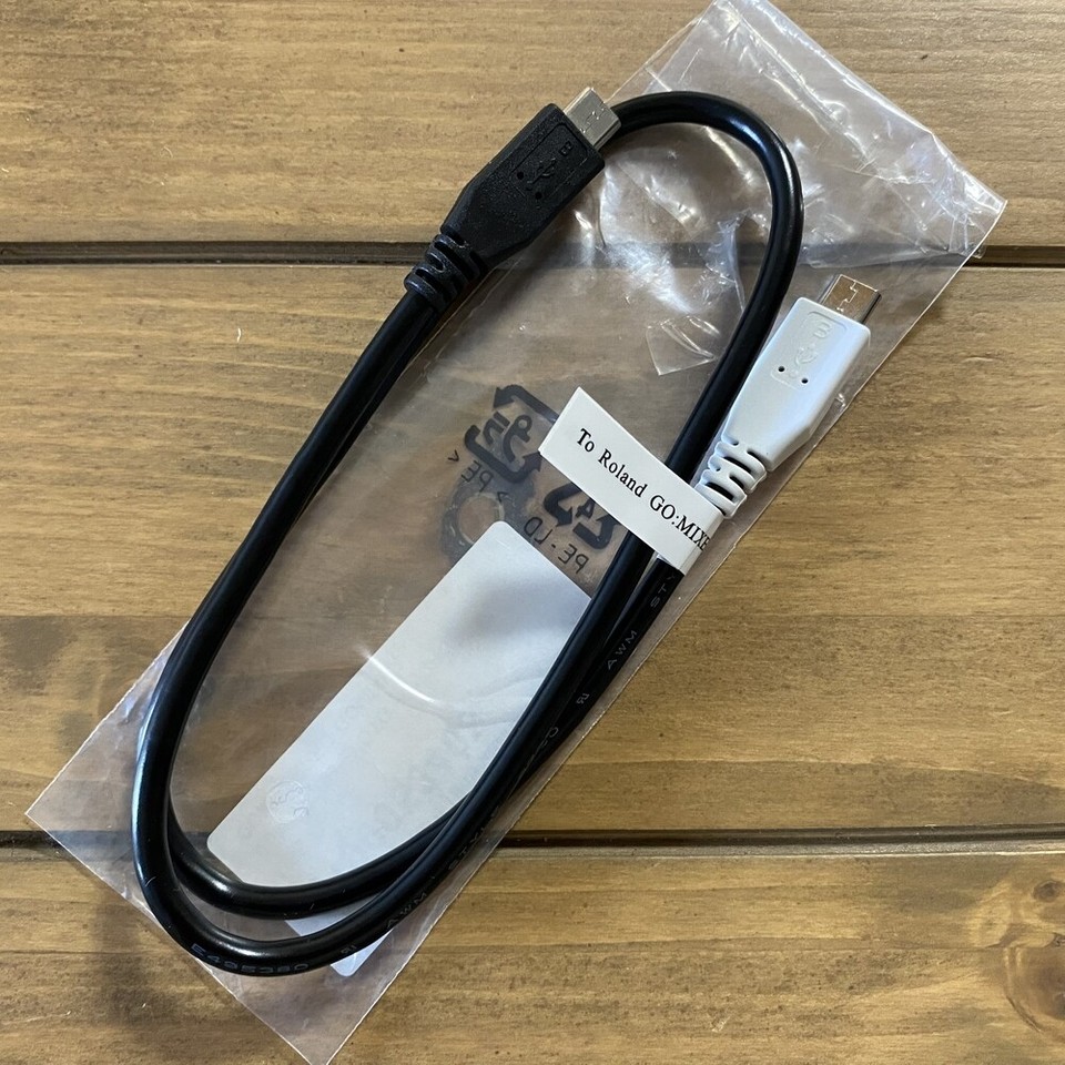 ROLAND USB Cable [USB OTG Micro B-type to USB Micro B-type] GO MIXER | eBay